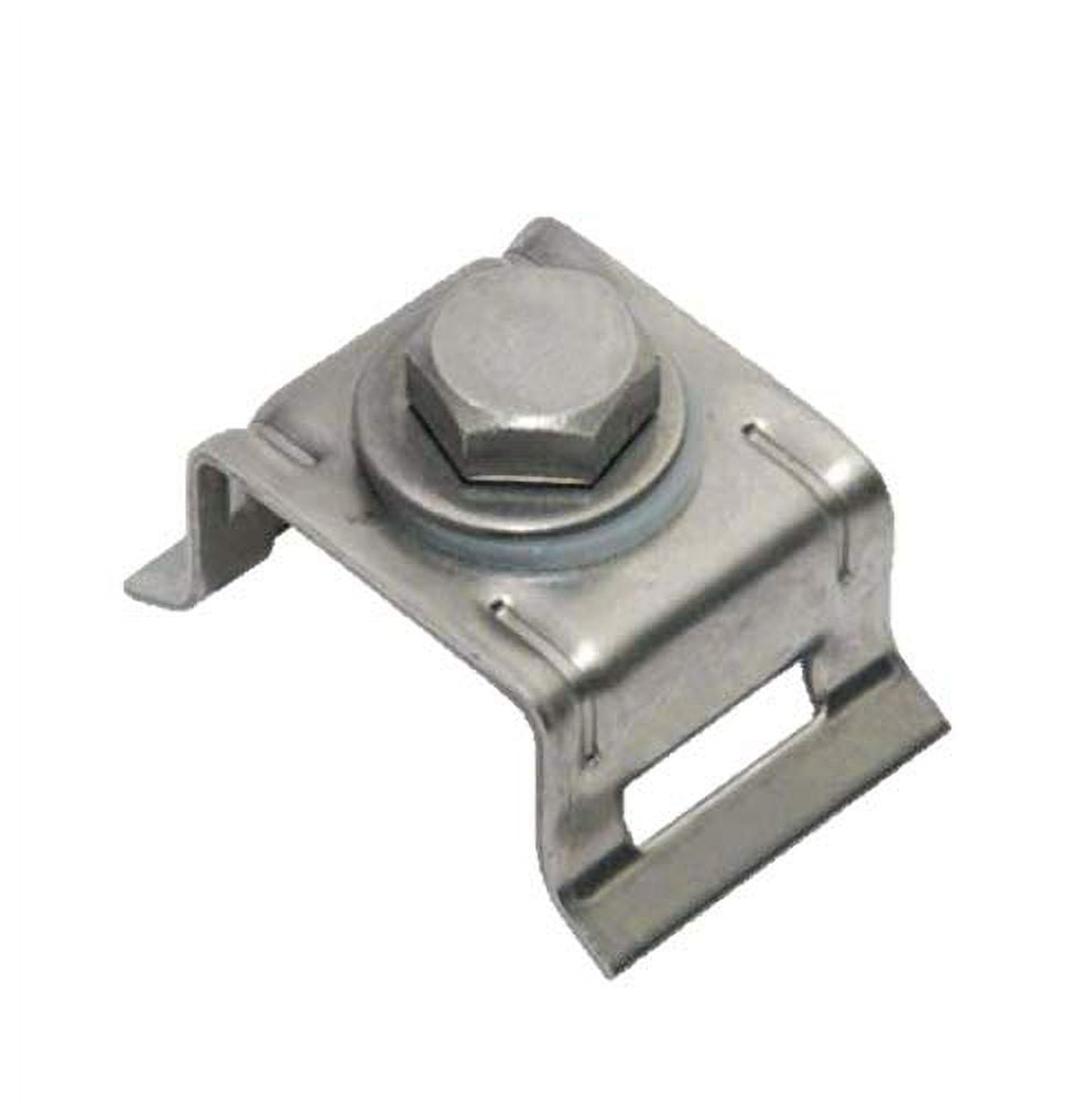 Single Bolt, Galvanized Steel, 3/4" Flared Leg Bracket, PK25 - Walmart.com