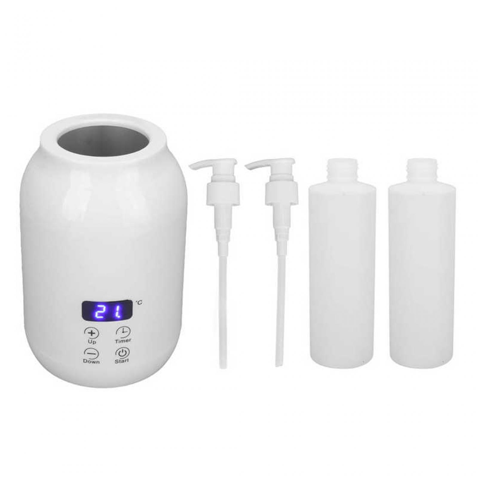 Walmart Single Bottle Oil Heater with 2 Empty Bottles, Portable Massage ...
