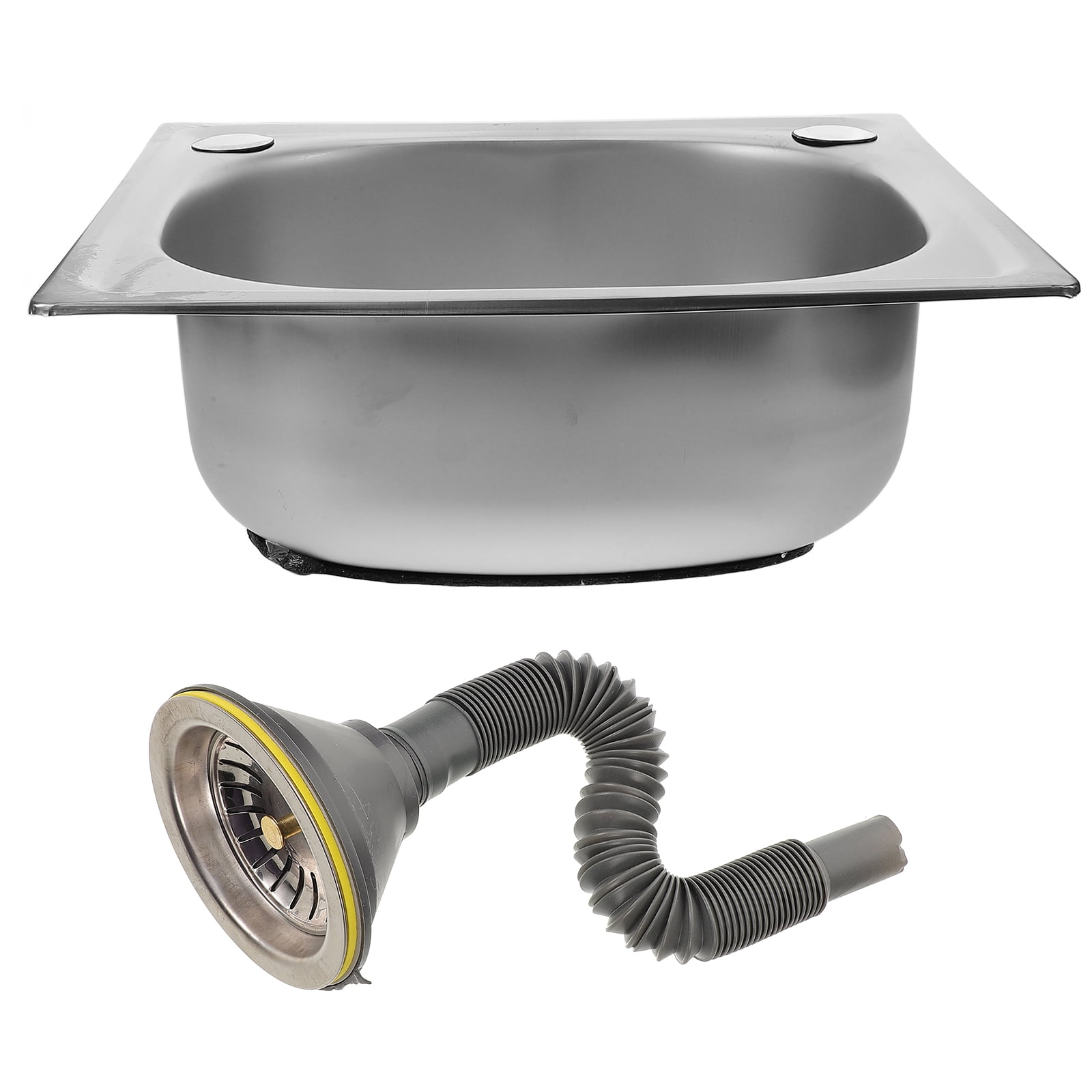 Single Bowl Basin Fruit Washing Sink Vegetable Sink Undermount Single ...
