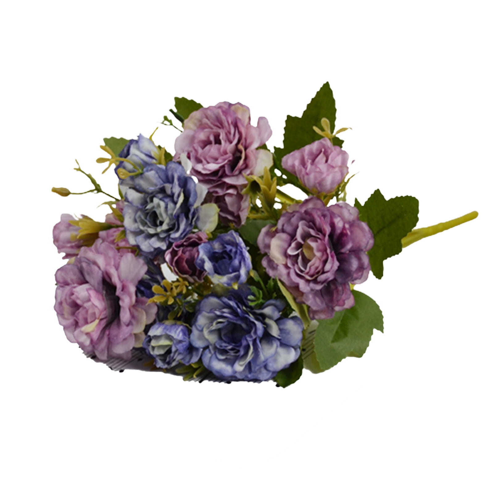 Single Branch Artificial Flower Multiple Forks Decorative Realistic ...