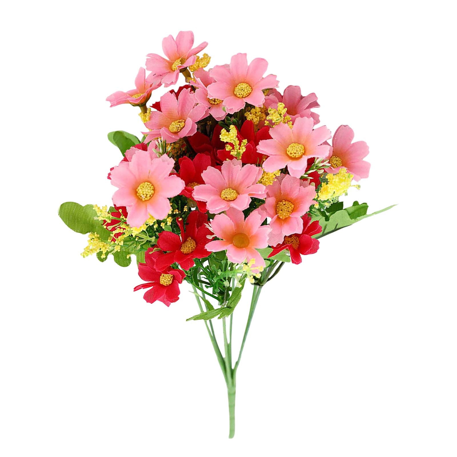 Single Bunch Of Artificial Flowers 28 Small Daisy Flowers Home ...