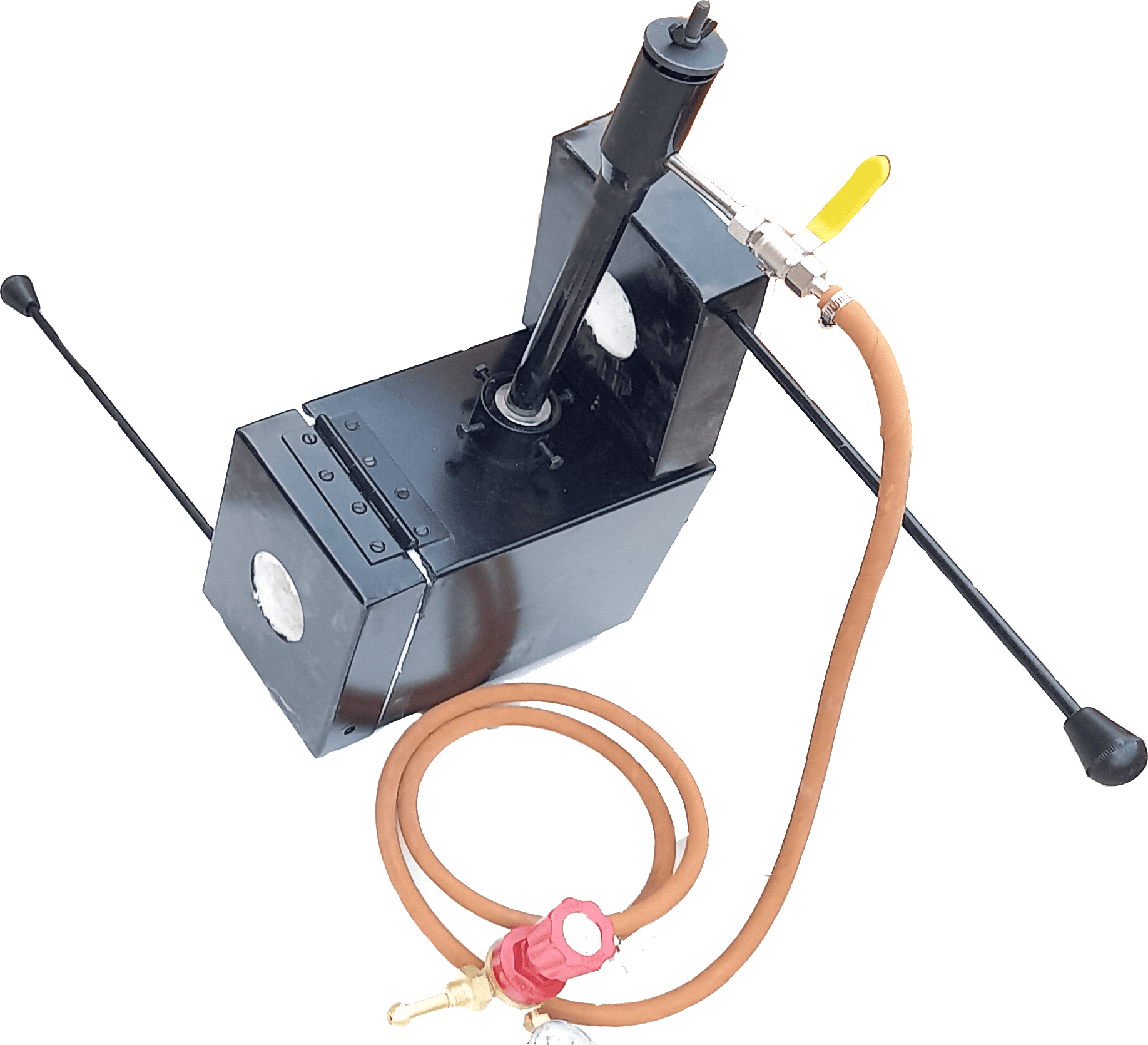 Single Burner Gas Propane Forge Furnace Blacksmith Knife making w/ 2 ...