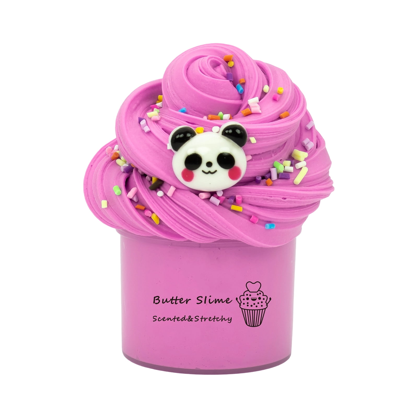 Single Butter Slime Toy for Kids, Super Soft Non-Sticky Scented Slime ...