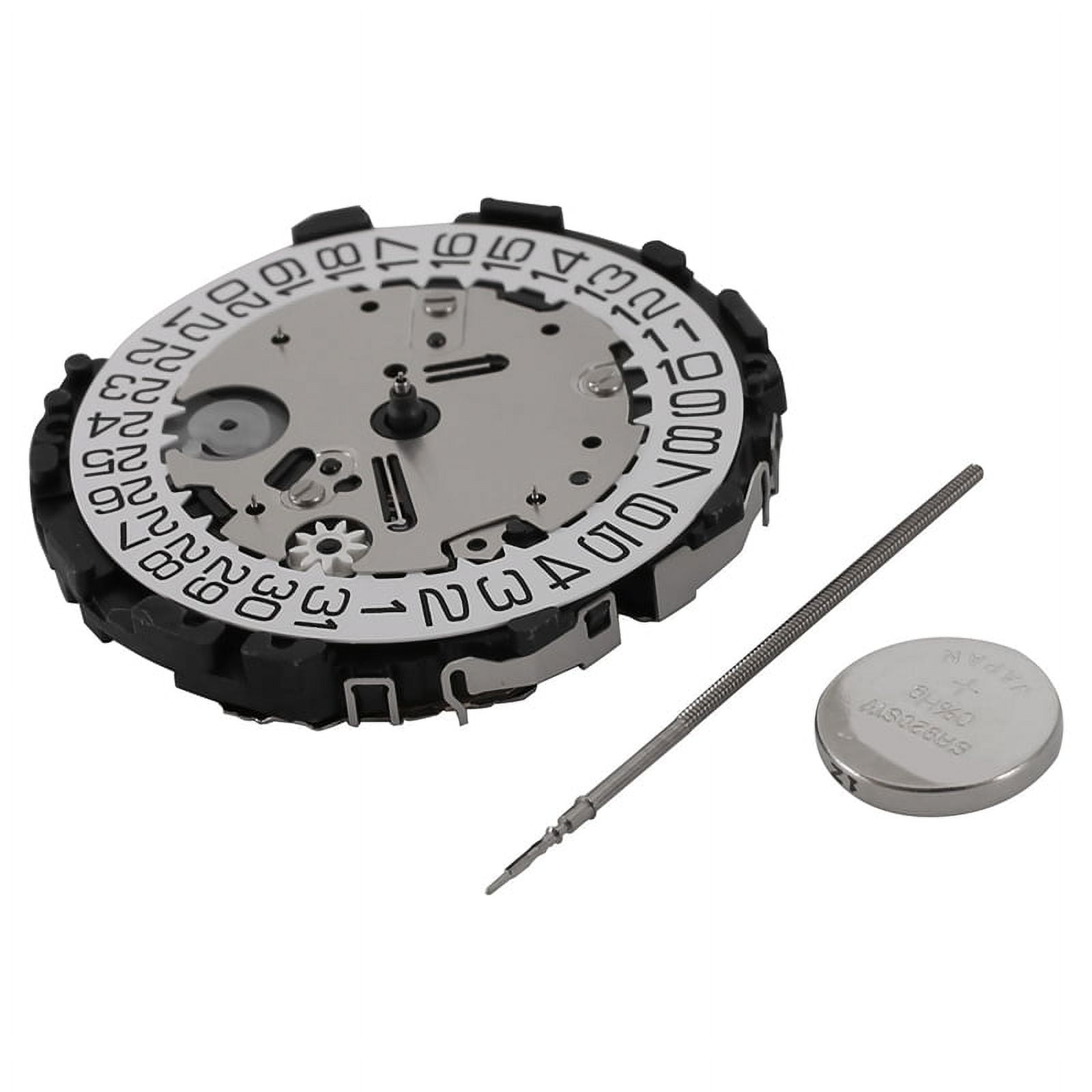 Single Calendar VR32 Quartz Movement High Accuracy Movement Replaceable ...