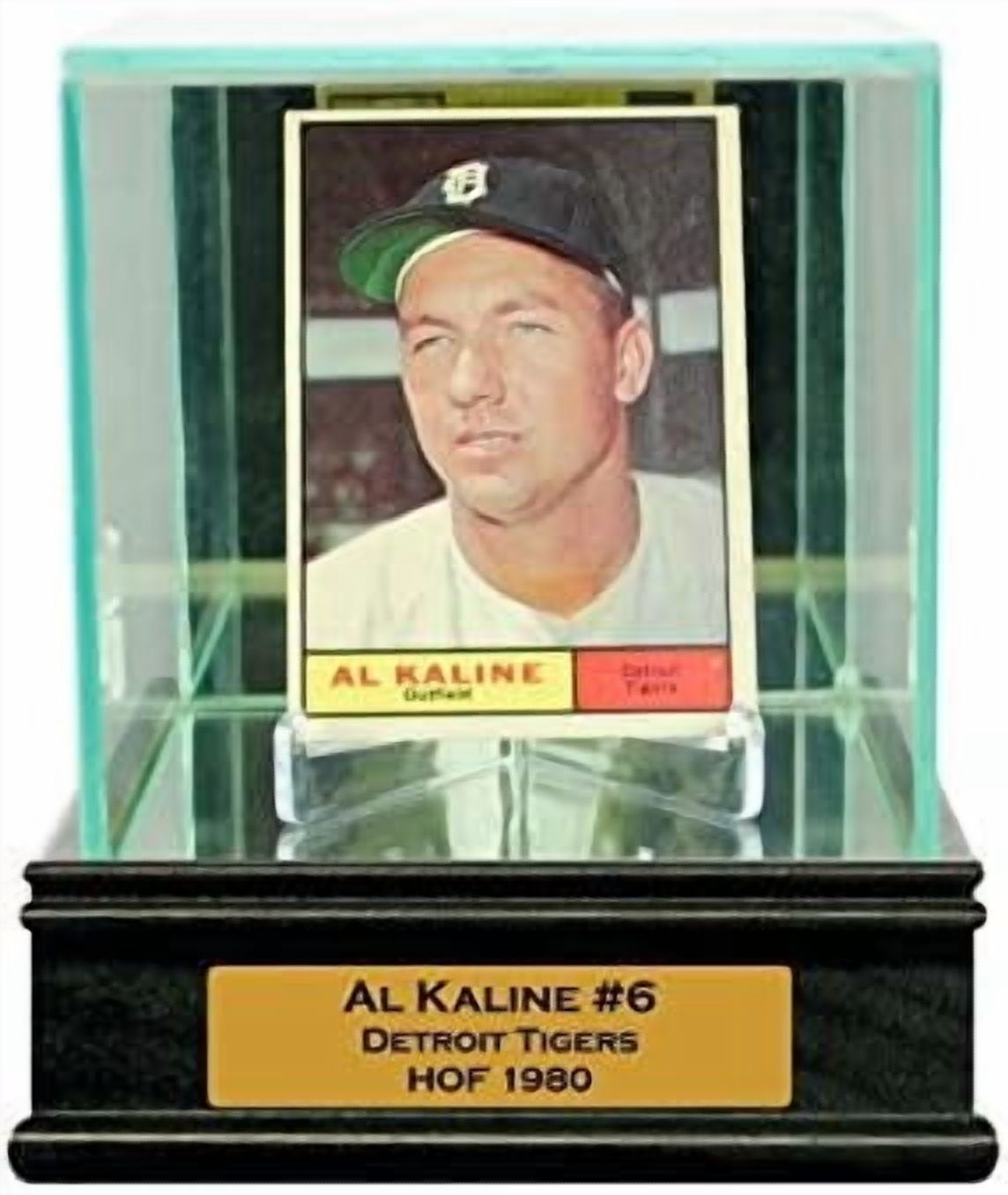 Single Card Display Case with Engraving and Conservation Glass (99% UV ...