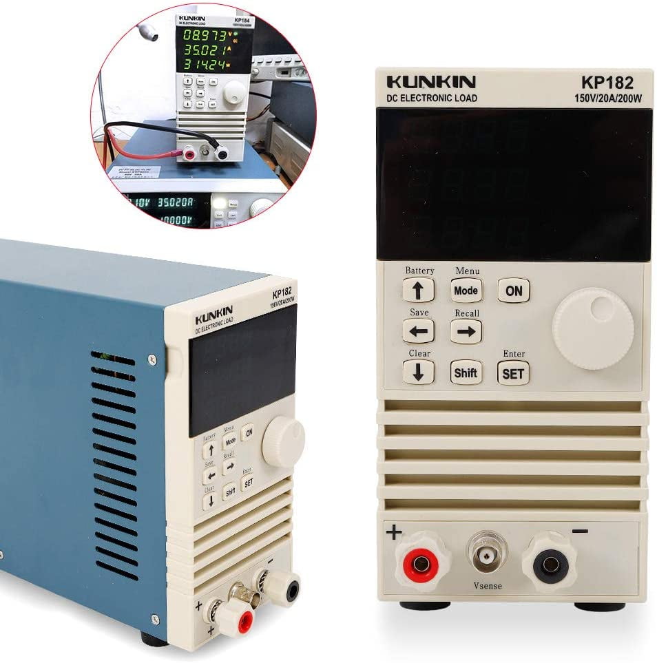 Single Channel Electronic DC Load Tester KP182 200W/150V/20A AC110V ...