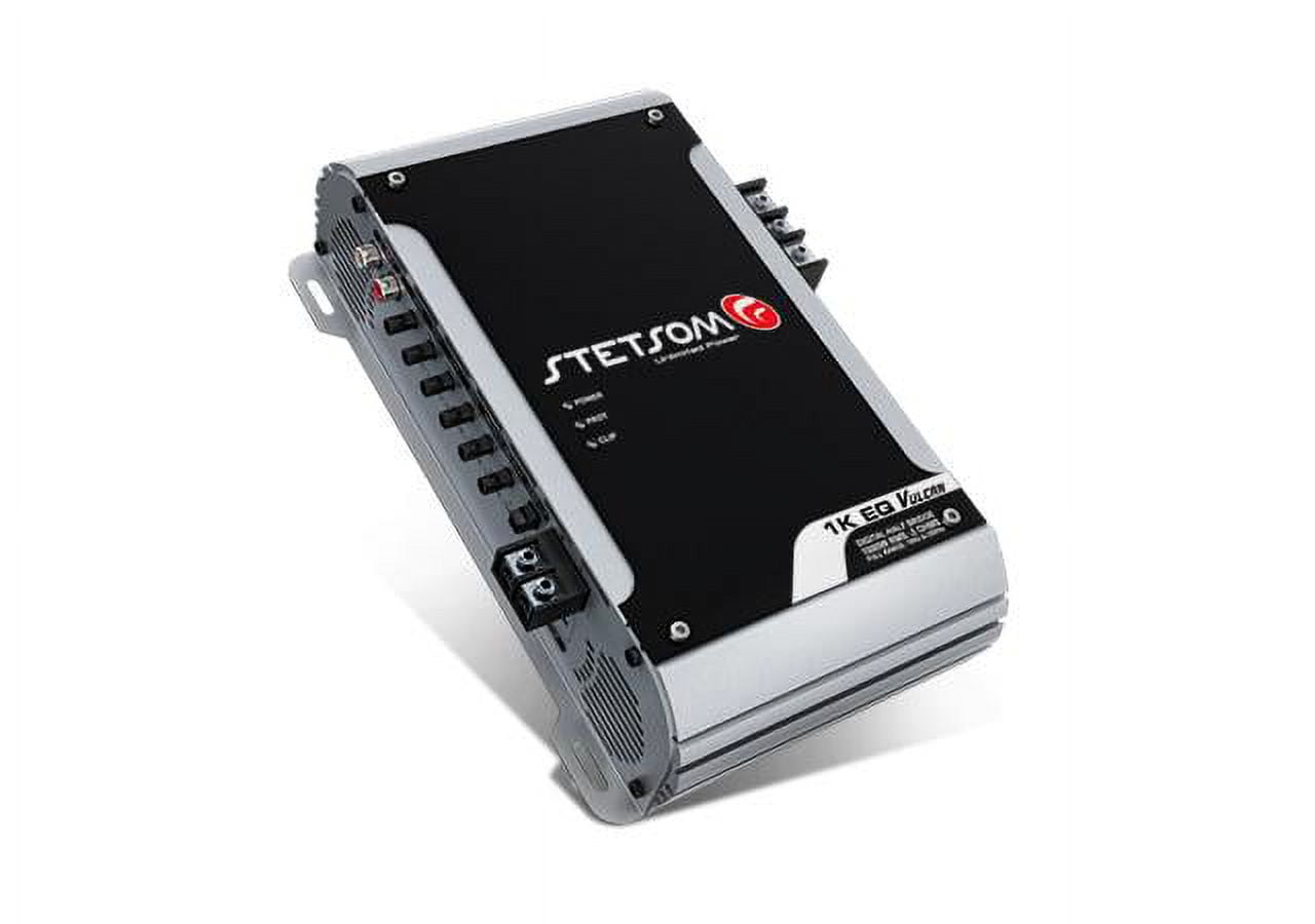 Single Channel High Power Car Audio Amplifier Stable to two ohms w ...