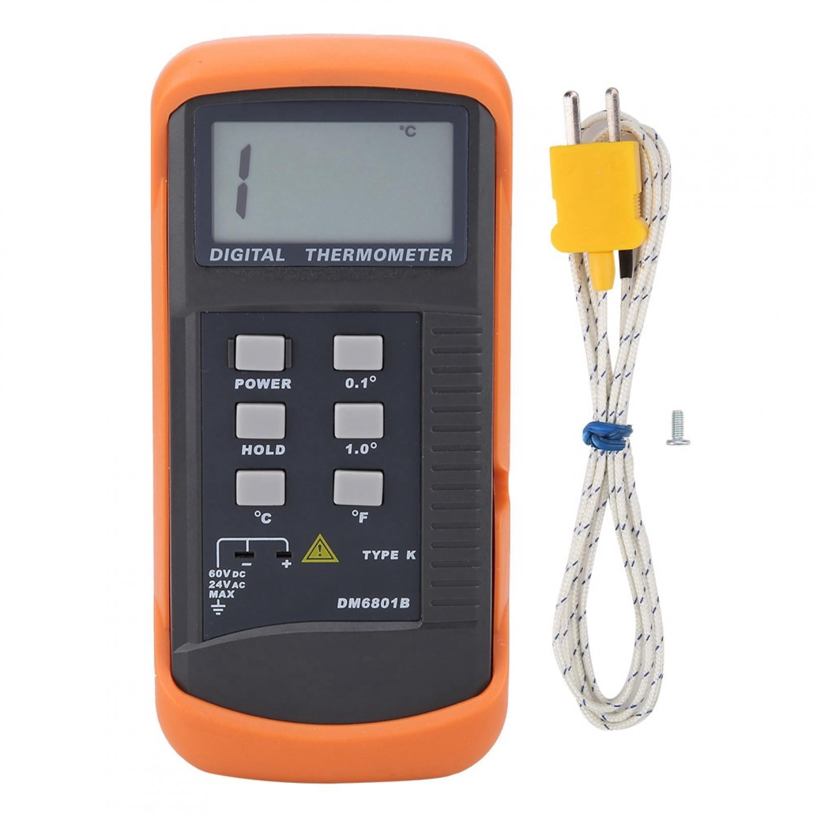 Single Channel K Type Digital Thermocouple Sensor Thermometer ...
