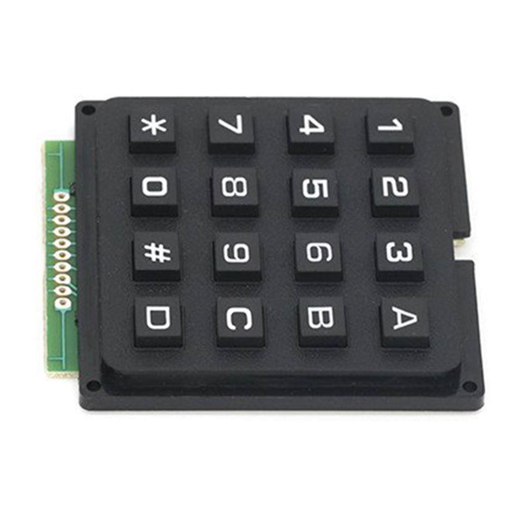 Single Chip Keyboard Key Mt 4*3 4X4 Industrial Keyboard Module Line ...