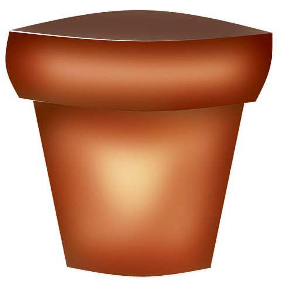 Single Clay Pot Wall Stencil 1586 by Designer Stencils - Walmart.com
