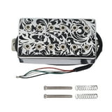 Single Coil Sound Pickups Black Strings Electric Guitar Part Musical ...