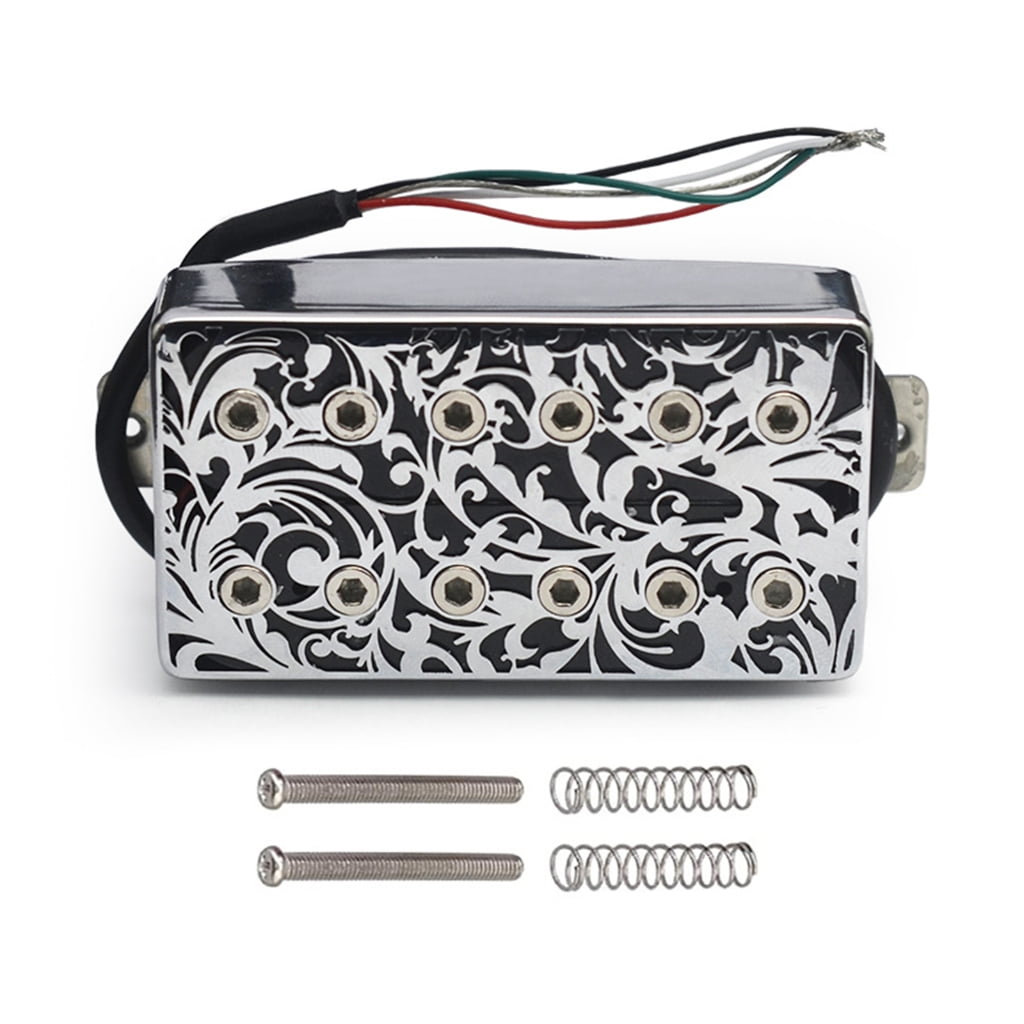 Single Coil Sound Pickups Black Strings Electric Guitar Part Musical ...