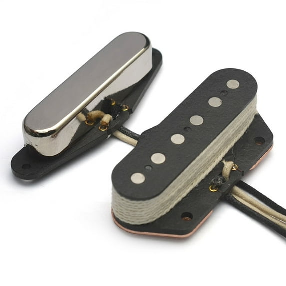Single Coil Sound Pickups Black Strings Electric Guitar Part Musical ...