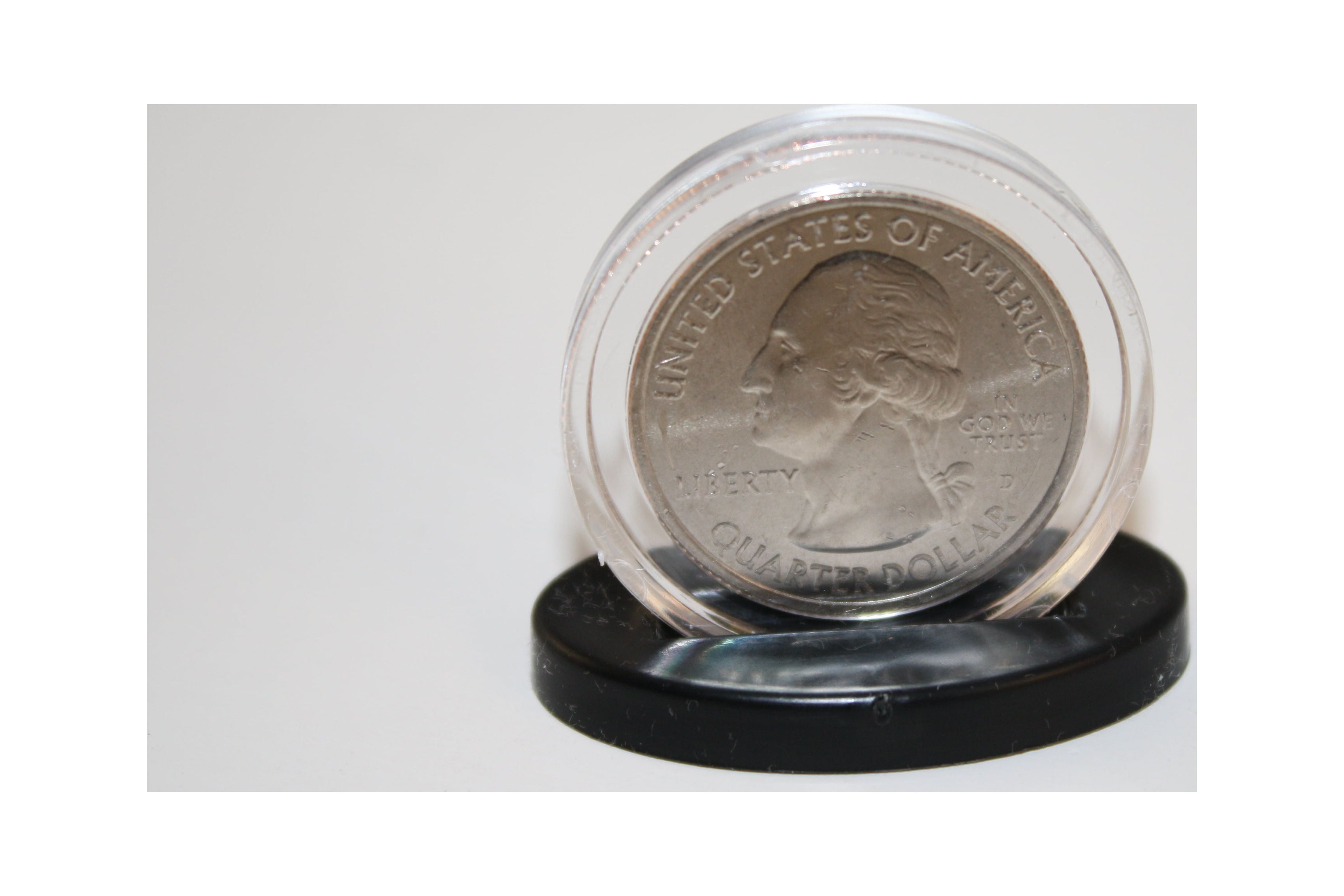 Single Coin DISPLAY STANDS for Half Dollar or Quarter Capsules ...