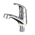 Single Cold Basin Faucet Zinc Alloy Single Handle Hole Deck Mounted ...