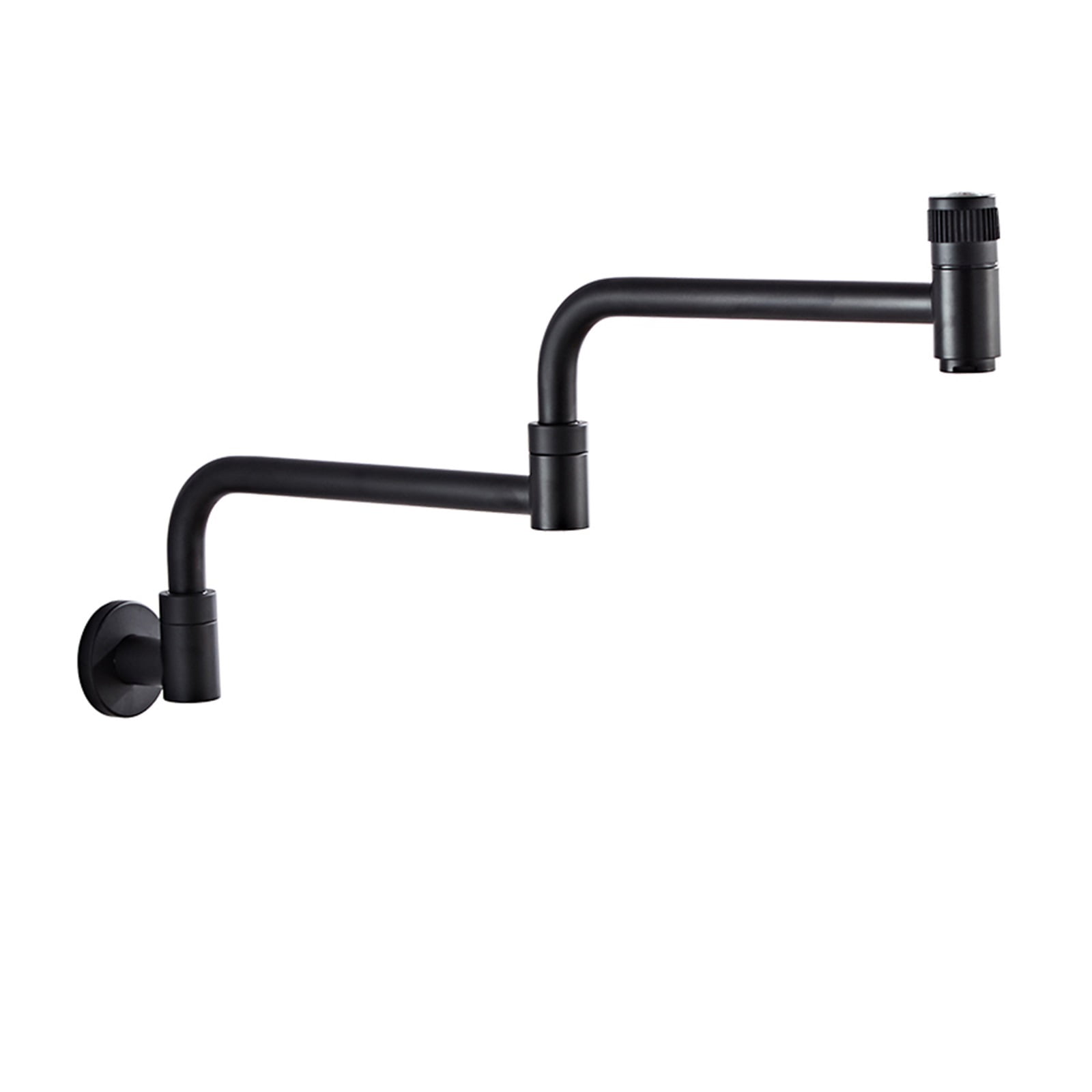 Single Cold Stainless Steel Kitchen Faucet Folding Mixer 360 Degree ...