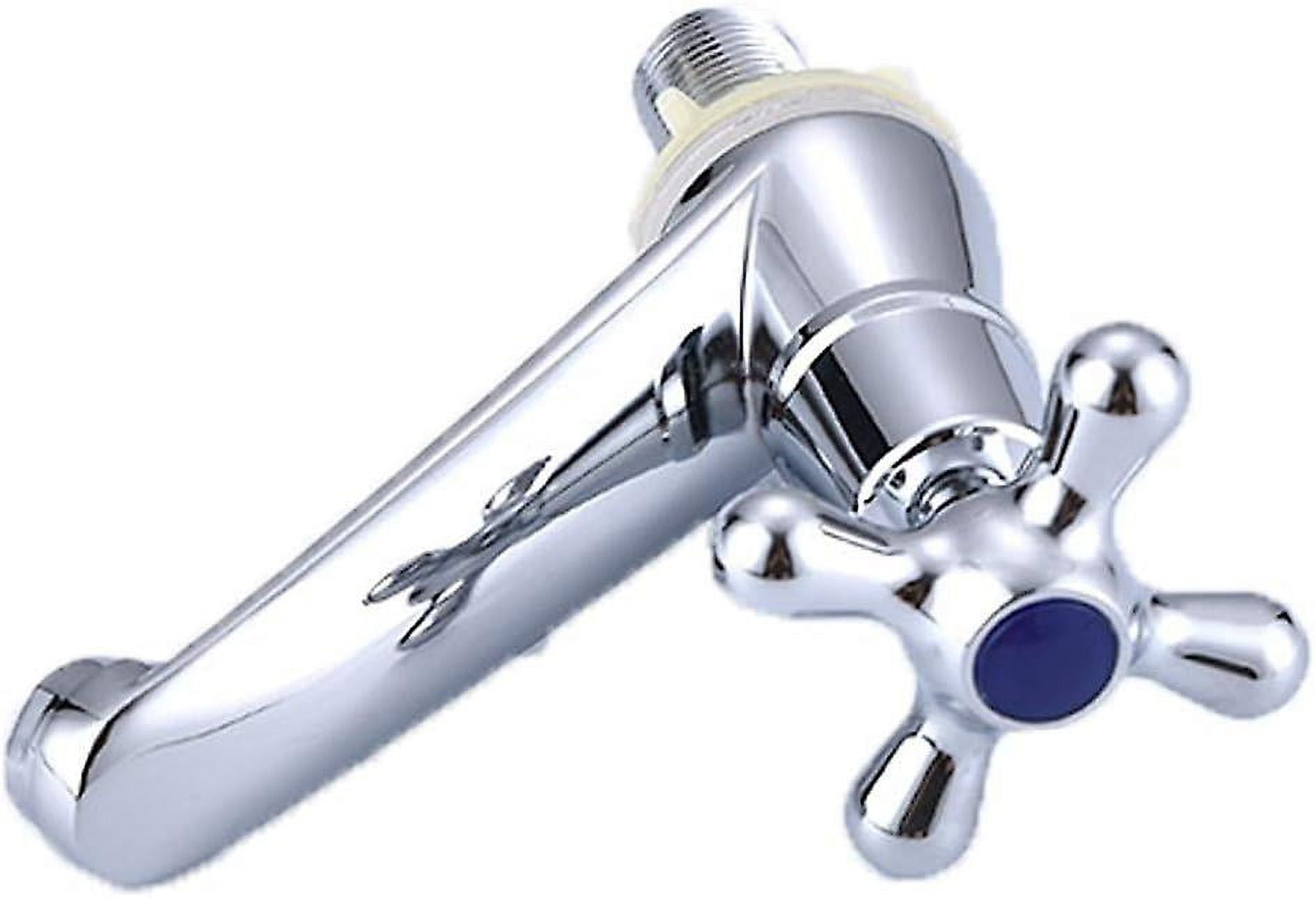 Single Cold Water Faucet Water Tap, Chrome Single Cold Tap Basin Water ...