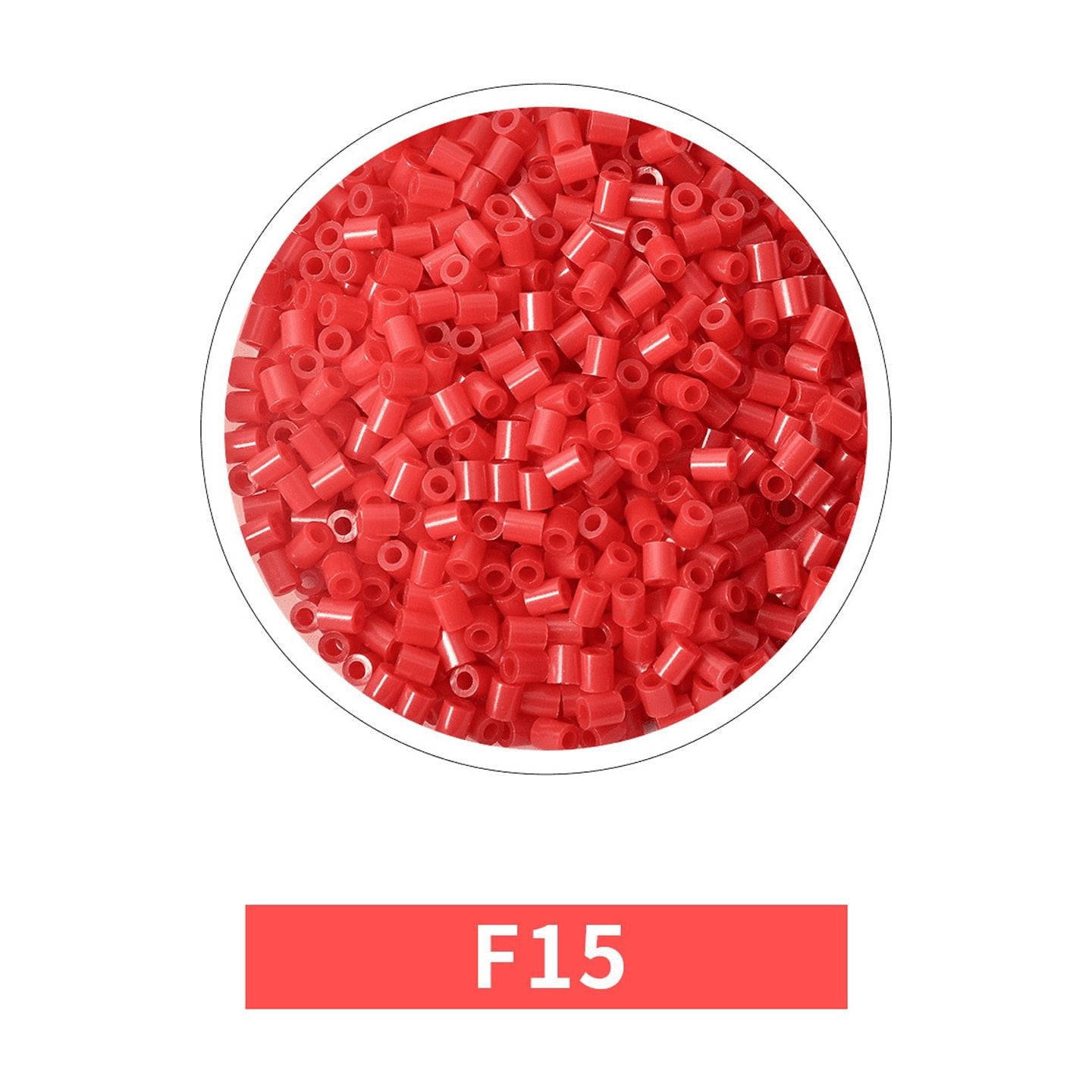 Single Color Value Fuse Beads Refill Pack,2.6mm Pony Bead Compatible ...