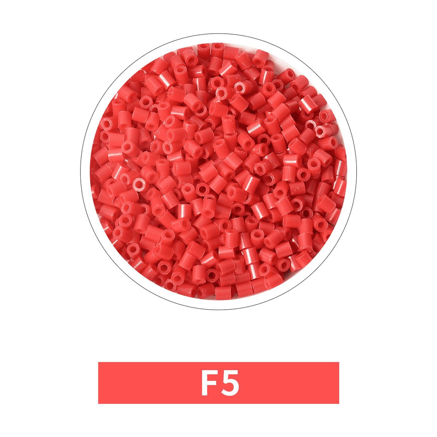 Single Color Value Fuse Beads Refill Pack,2.6mm Pony Bead Compatible ...