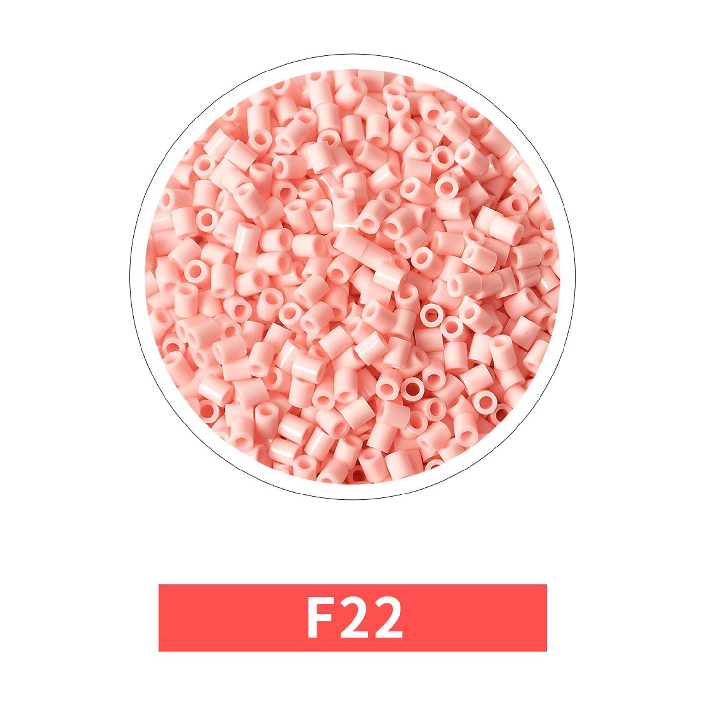 Single Color Value Fuse Beads Refill Pack,2.6mm Pony Bead Compatible ...