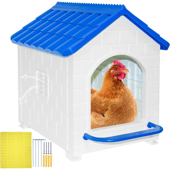 Single Compartment Chicken Nesting Box,Waterproof Plastic Chicken coop ...