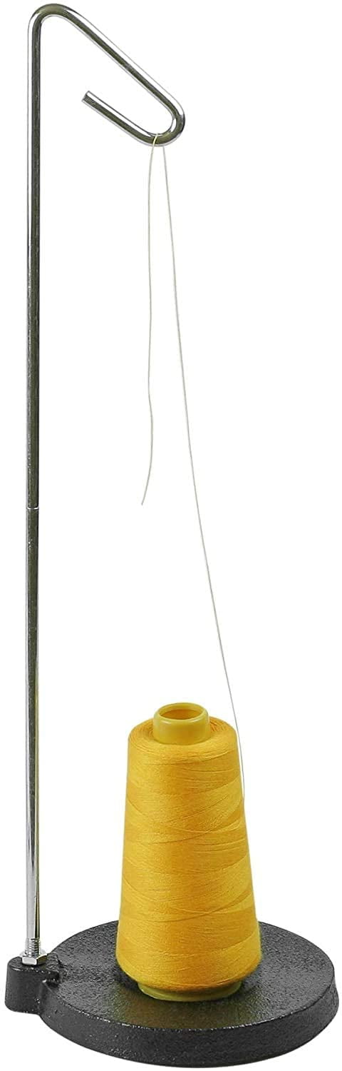 ThreadNanny Cast Iron Single Cone Thread Stand for Sewing, Embroidery ...