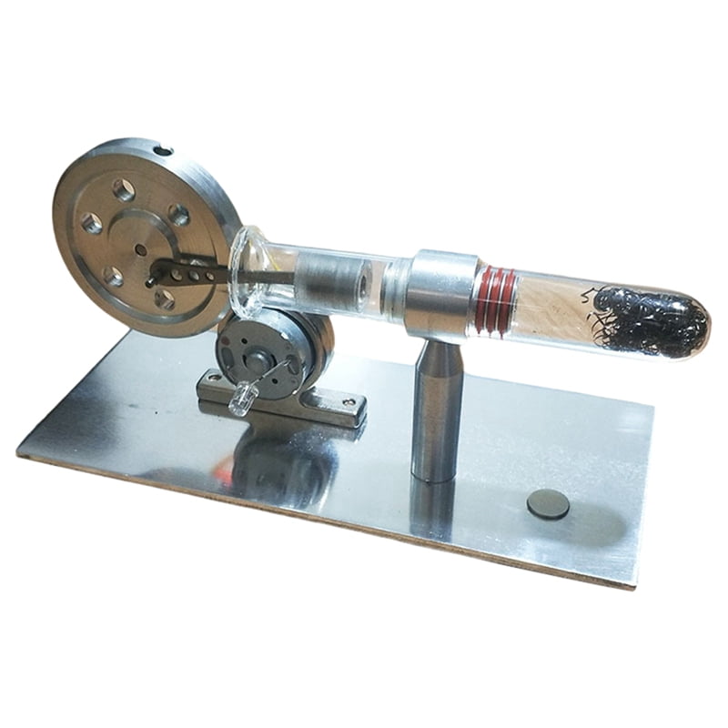 Single Cylinder Model of Stirling Engine Steam Engine Model Physics ...