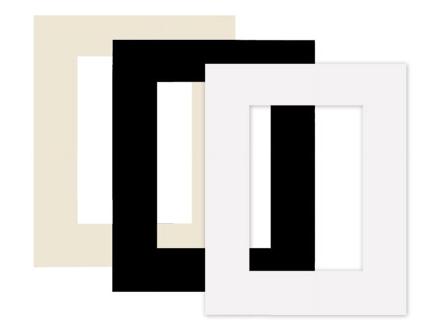 Studio Style Pre-Cut Photo Board, Single Designer 11x14 Picture Mat ...