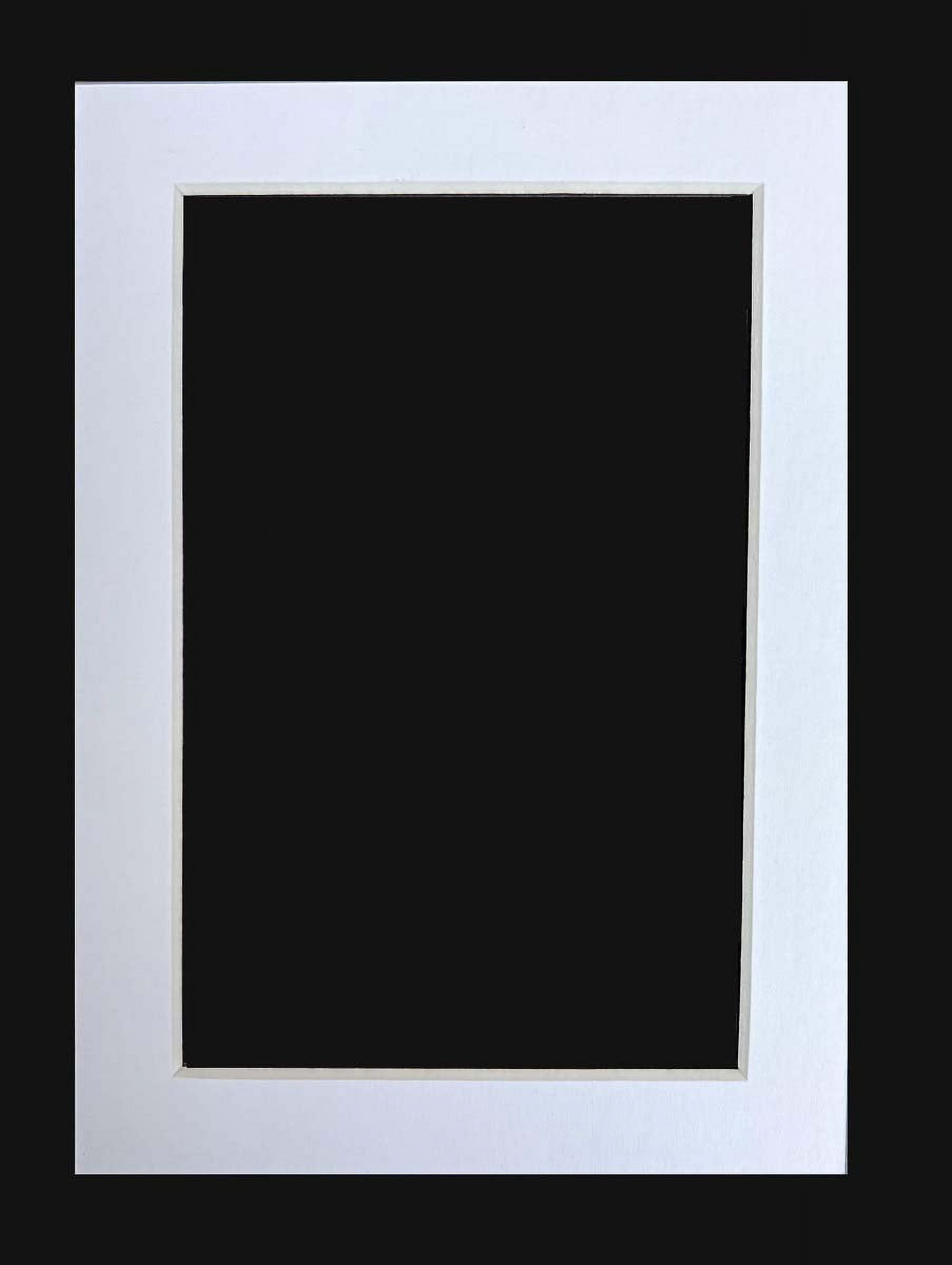 Single Designer 5x7 Mat w/4x6 Opening - Arctic White - Walmart.com