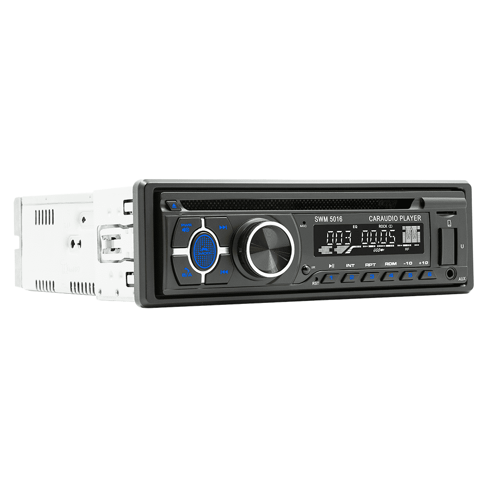 Single Din Car Stereo CD/DVD Player - Bluetooth 5.1, FM/AM/RDS Radio ...