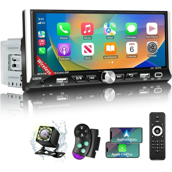 Android Single Din Car Stereos in Single Din Car Stereos - Walmart.com