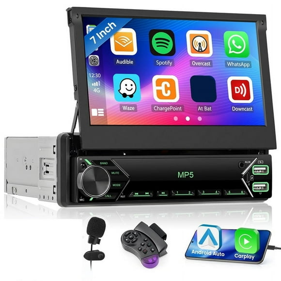 Single Din Touch Screen Car Stereos in Single Din Car Stereos - Walmart.com