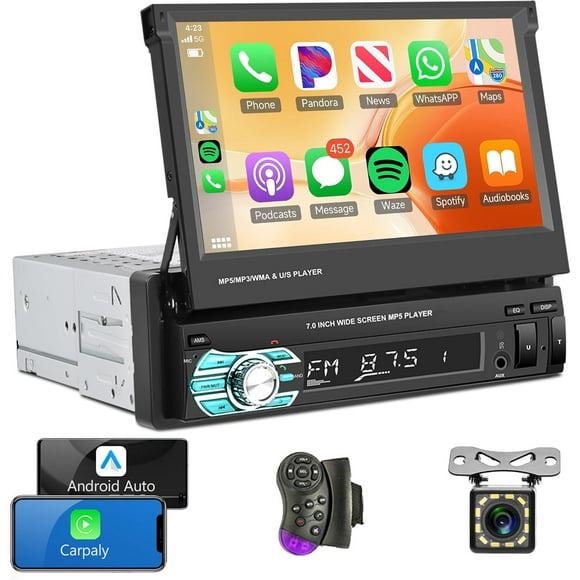 Single Din Touch Screen Car Stereos in Single Din Car Stereos - Walmart.com