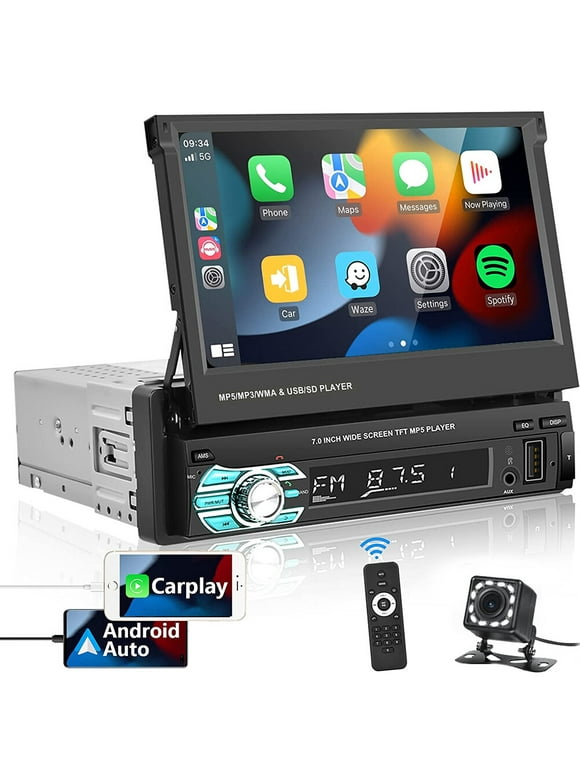 Single Din Touch Screen Car Stereos in Single Din Car Stereos - Walmart.com