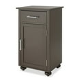 Single Door Storage Cabnt, Chestnut - Walmart.com