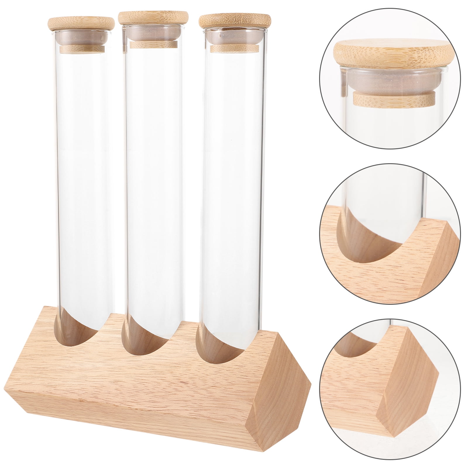 Single Dose Coffee Bean Storage Tubes Coffee Bean Cellar 3Pcs Dosing ...