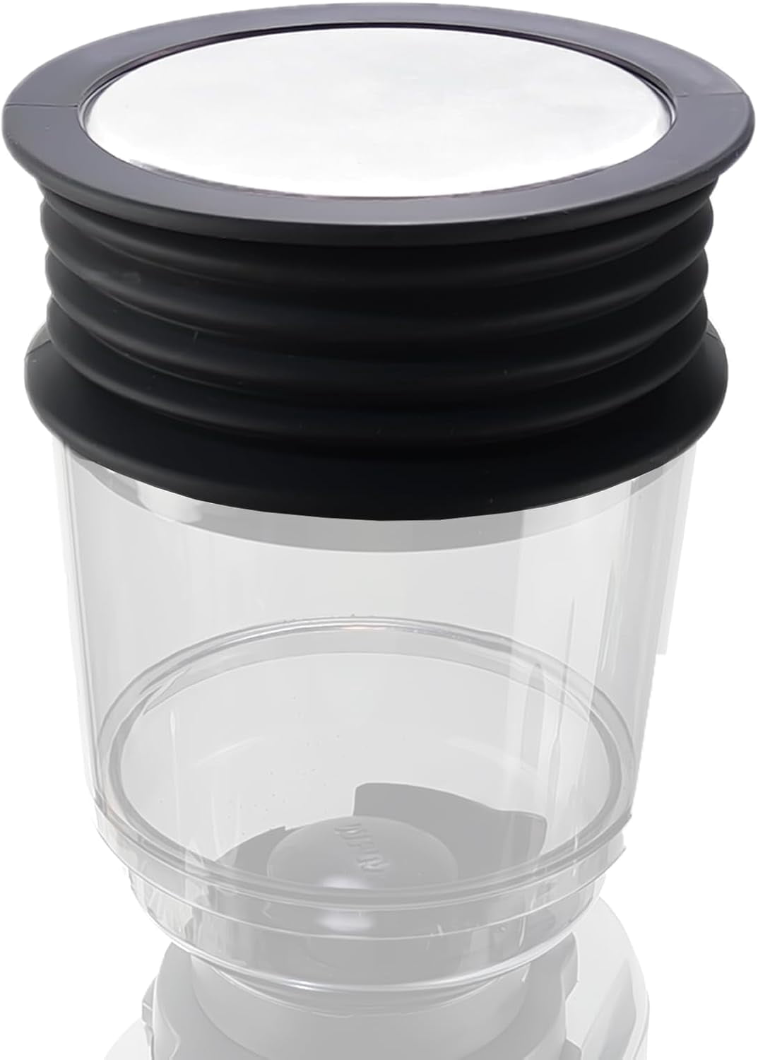 Single Dose Hopper with Silicone Bellows and Stainless Steel Lid ...