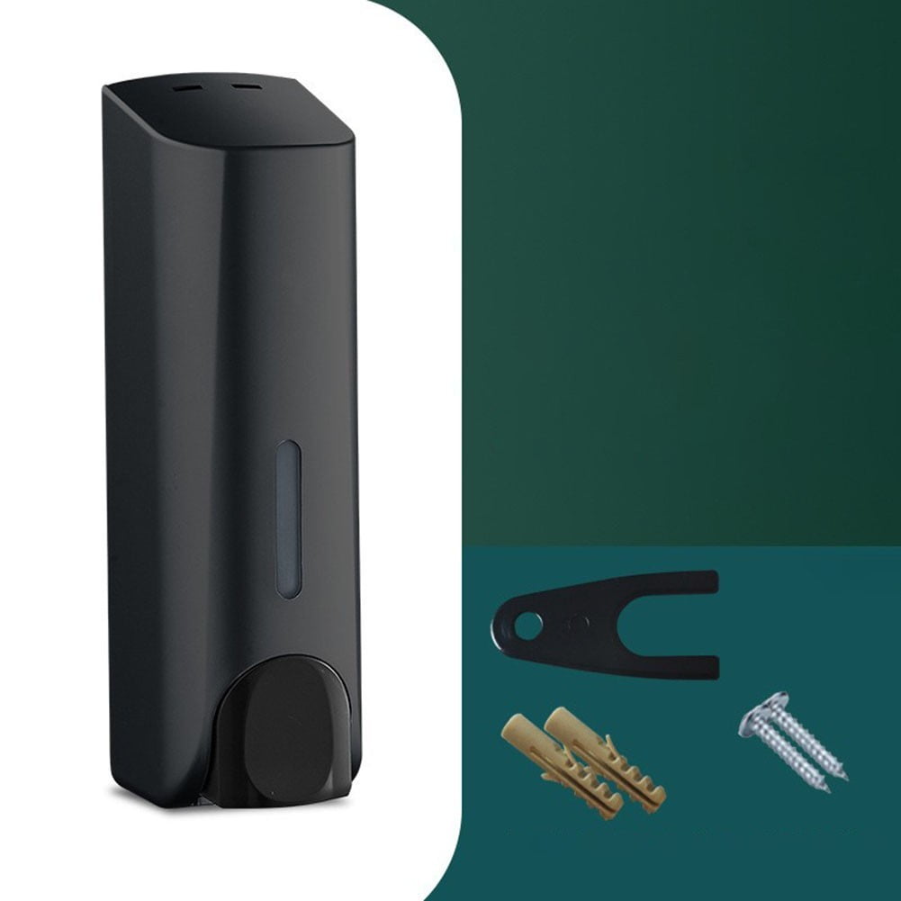 Single Double 380Ml Soap Dispenser Wall-Mount Shower Bath Shampoo ...