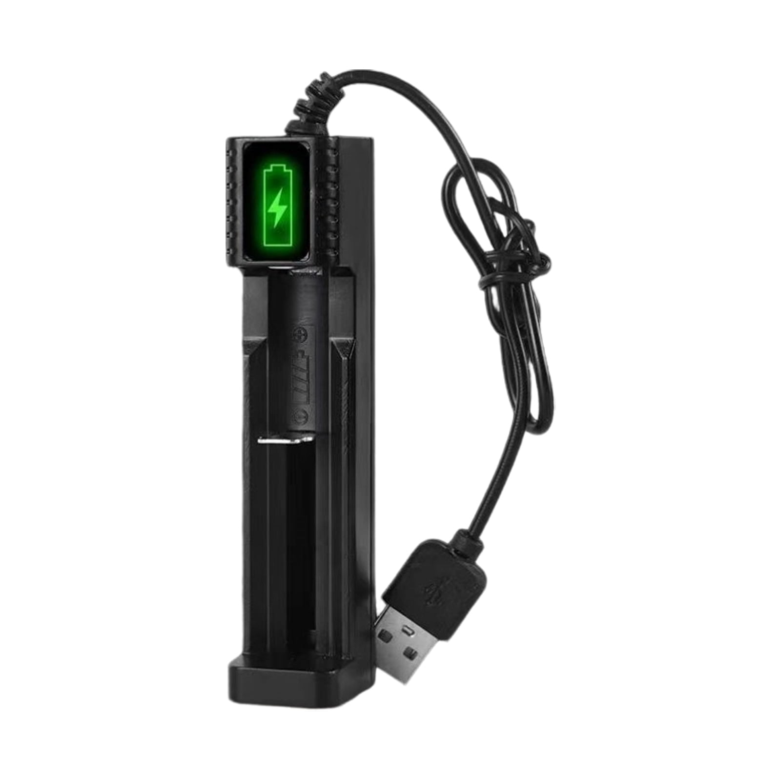 Single/Double Slot Case 18650 Charging Adapter 3.7V Rechargeable ...