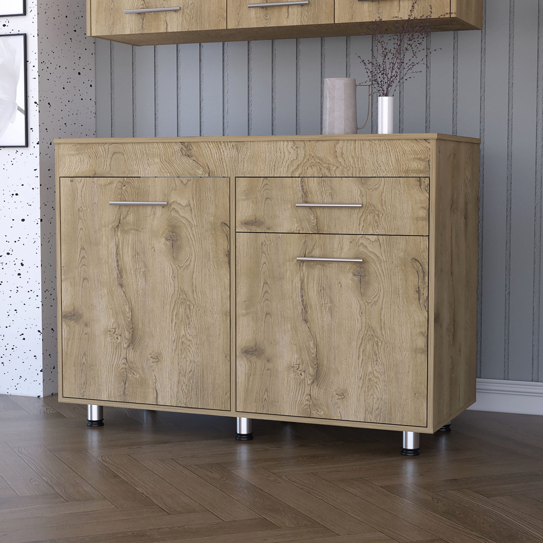 Single - Drawer Cabinet with Two Doors | For Bathroom Use, Provides a ...