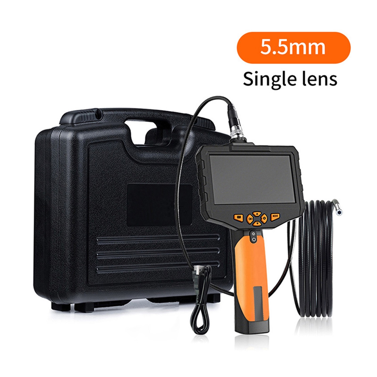 Single & Dual Lens Inspection Camera with 4.5 inch Screen Endoscope ...