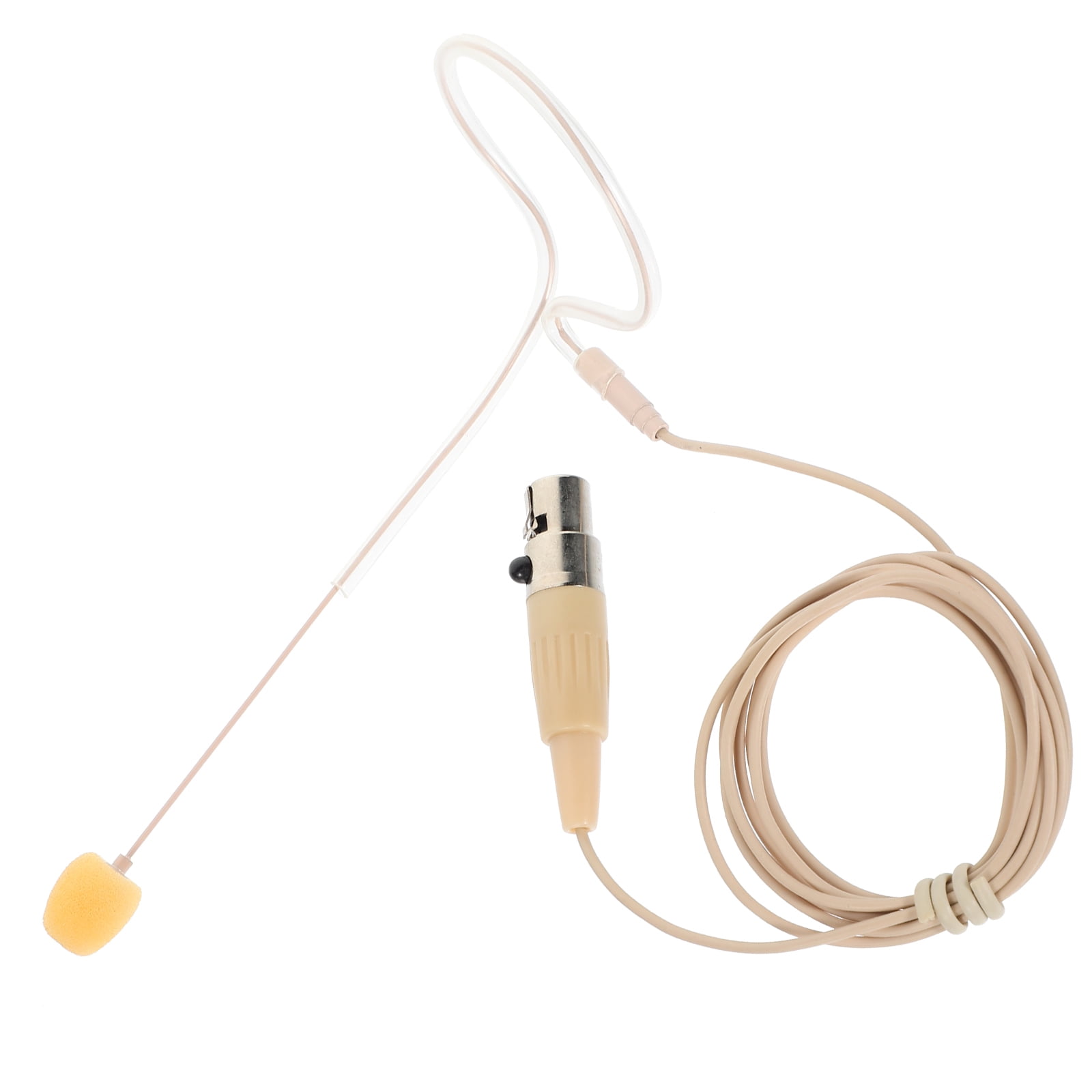 Single Ear Hanging Microphone Headworn Loudspeaker Microphone Condenser ...