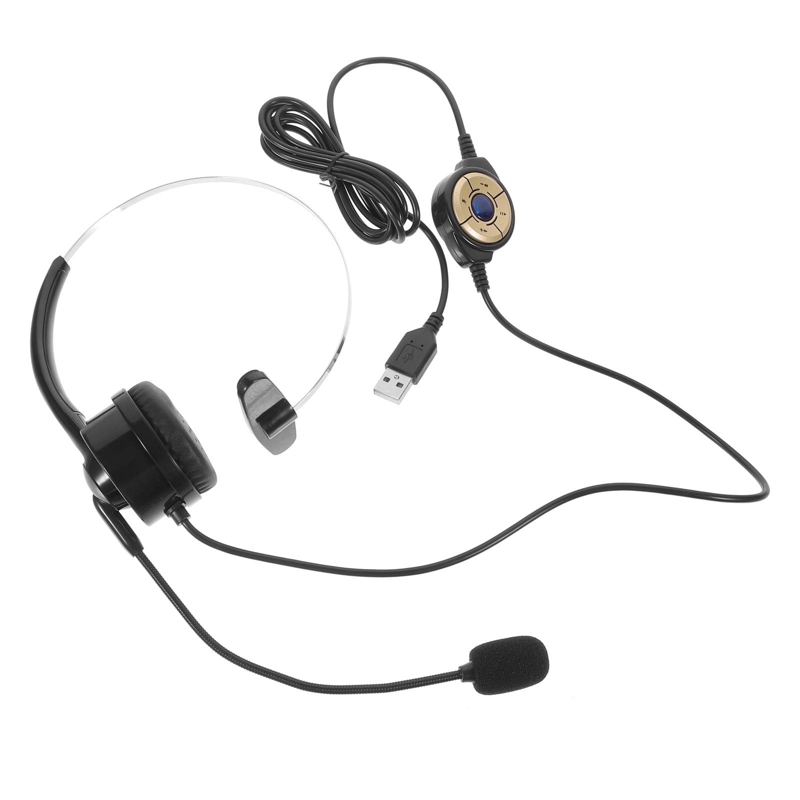 Single Ear Headset Pc with Mic Gamenophobia Pads: Memory Foam Earmuff ...