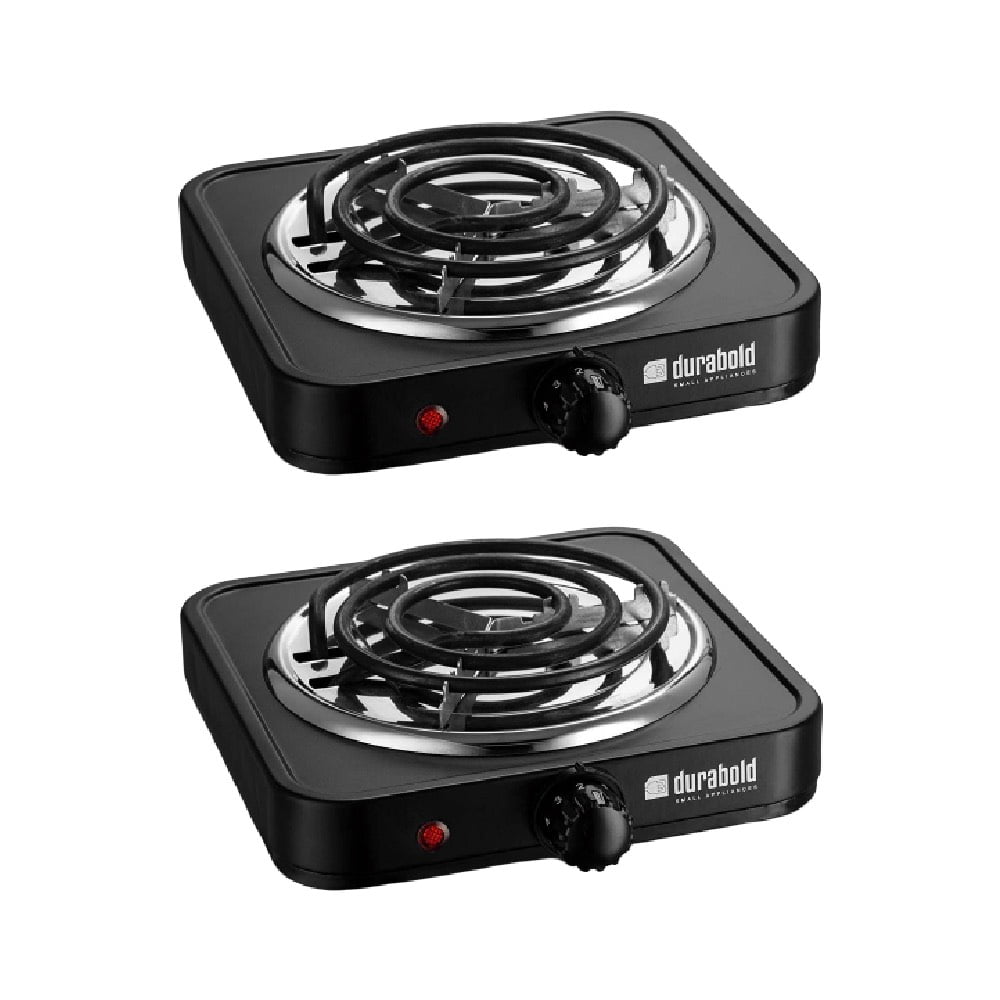 Single Electric Burner 1000W Portable Hot Plate Cast-Iron Non Slip 110 ...