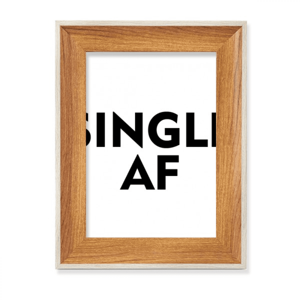 Single Emotional Dissatisfaction Desktop Wooden Photo Frame Display ...