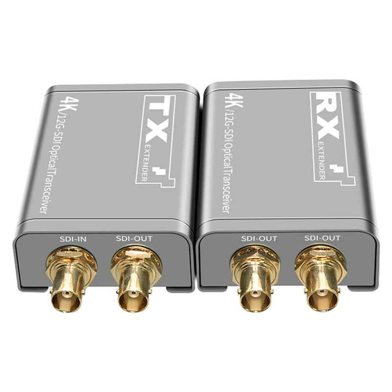 Single Fiber LC Transmitter and Receiver, SDI Fiber Optic Extender ...