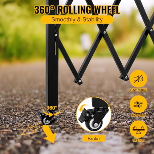 Single Folding Security Gate Folding Door Expand Gate, Folding Security ...