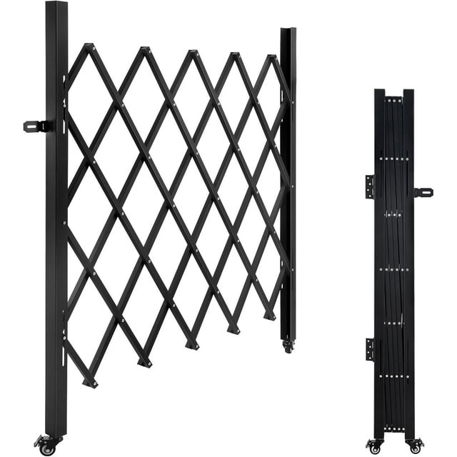 Single Folding Security Gates, 65.75" Wx59.06 H Folding Door Expand ...