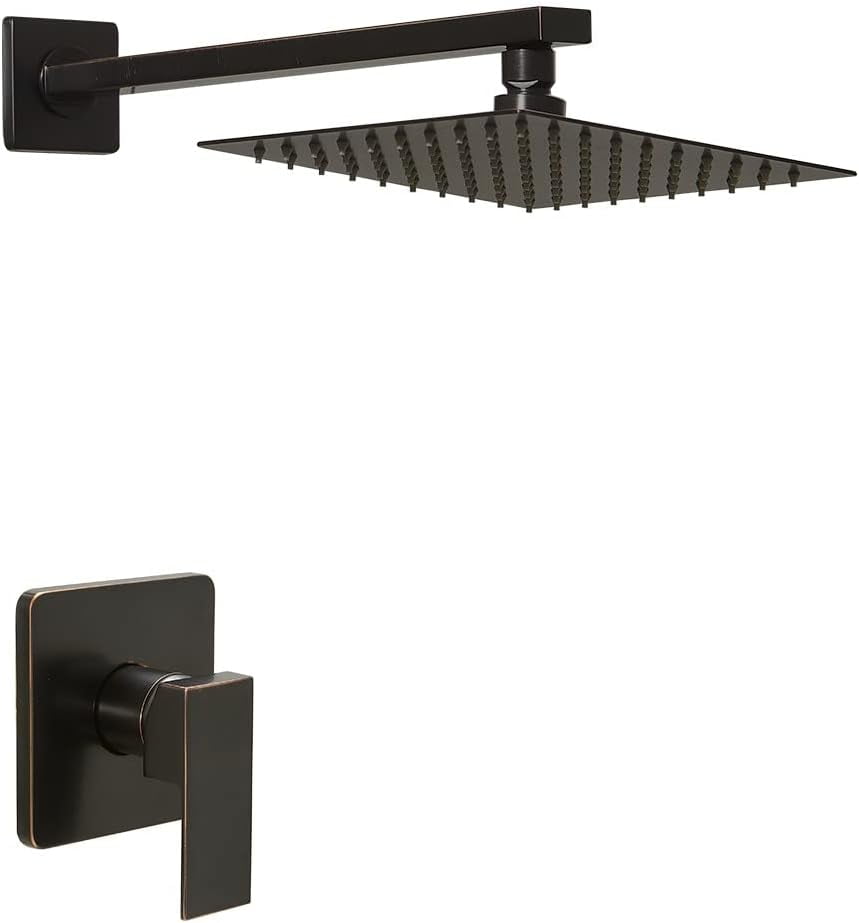 Single Function Shower Trim Kit with Rough-in Valve, Oil Rubbed Bronze ...