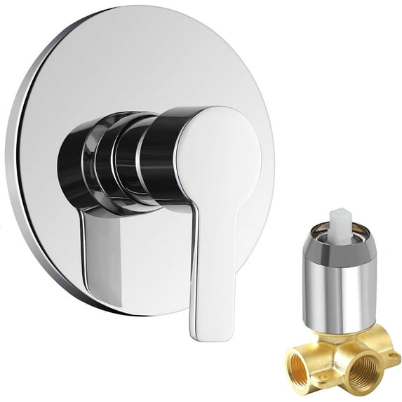 Single Function Shower Valve Handle kit Bathroom Control Valve Tub ...